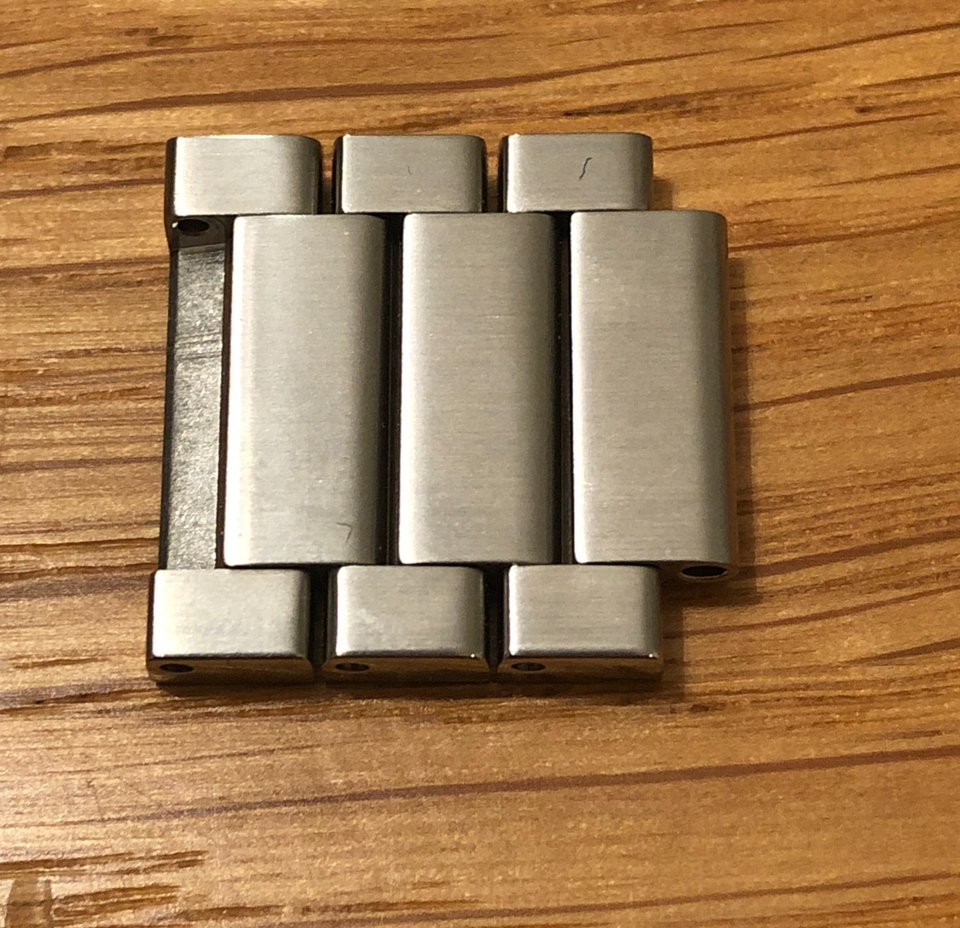 3x Genuine Steel Bulgari Bvlgari Octo Finissimo bracelet Links - 18mm | eBay