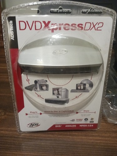 ADS Tech DVD Xpress DX2 Video Capture Unopened Package | eBay