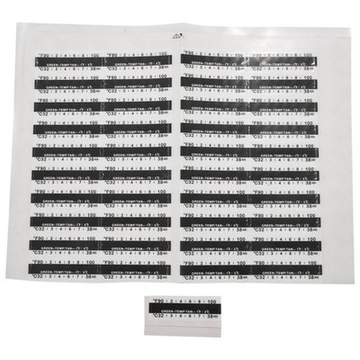 40 Pieces Temperature Strips Testing Adhesive Temperature Strips 90 to ...