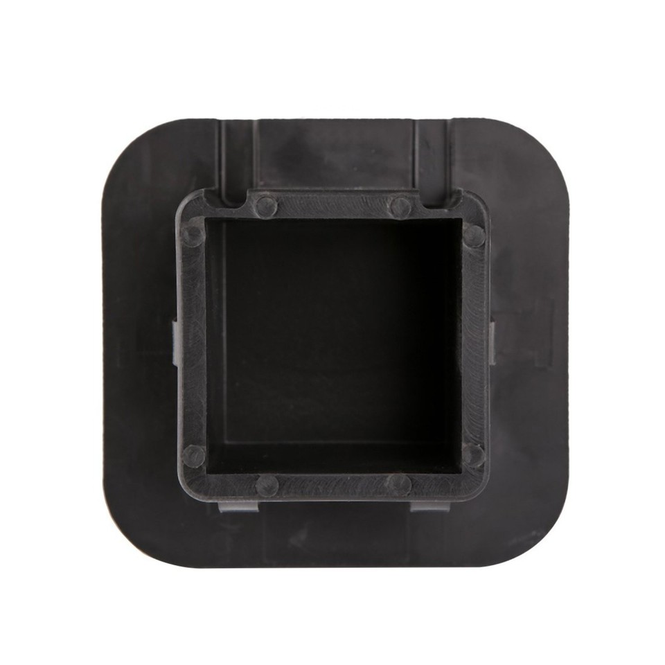Universal Trailer Hitch Tube Cover Square Opening 2" Heavy Duty Rubber ...