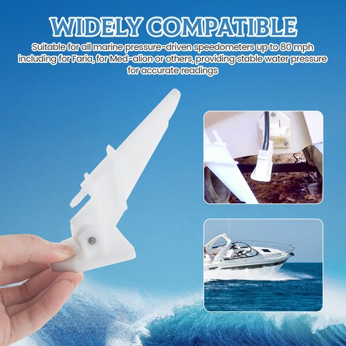 Marine Boat Speedometer Pilot Tube Kit 80 MPH Speedometer Pitot Kit ...