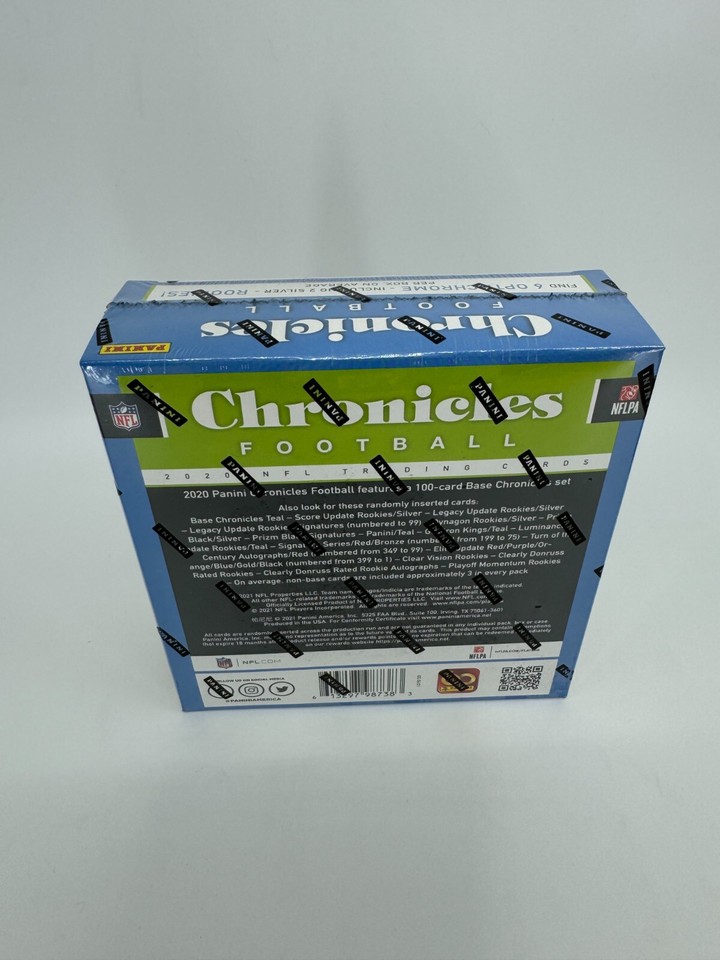 Panini Chronicles 2020 NFL Football Mega Box (50 Cards) | eBay