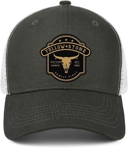 Unisex Adult Yellowstone Baseball hat Dutton Ranch 1886 Family First ...
