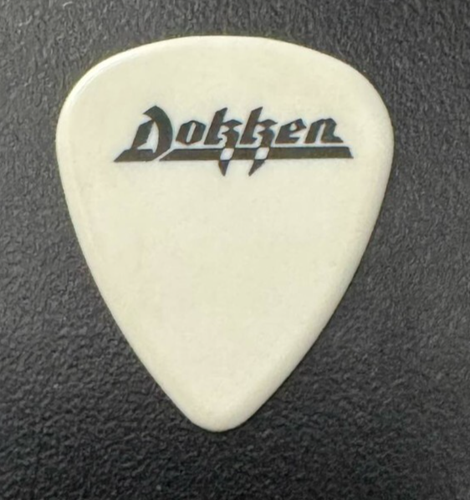 DOKKEN Guitar Pick #8 - JEFF PILSON SIgnature | eBay