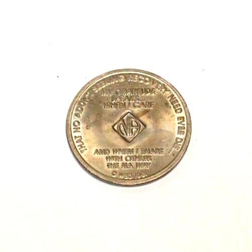Vintage WSO 1991 Narcotics Anonymous XI Token NA 11 Years Sobor Coin | eBay