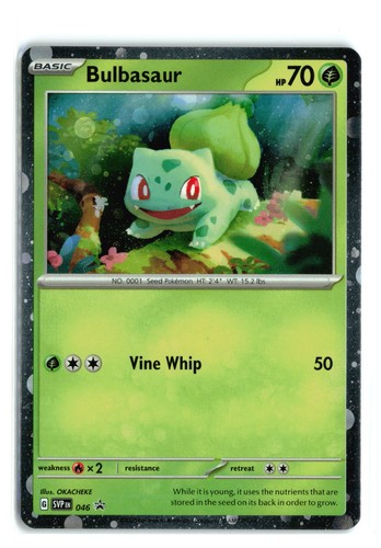 Bulbasaur SVP 046 Promo Pokemon TCG NM-LP | eBay