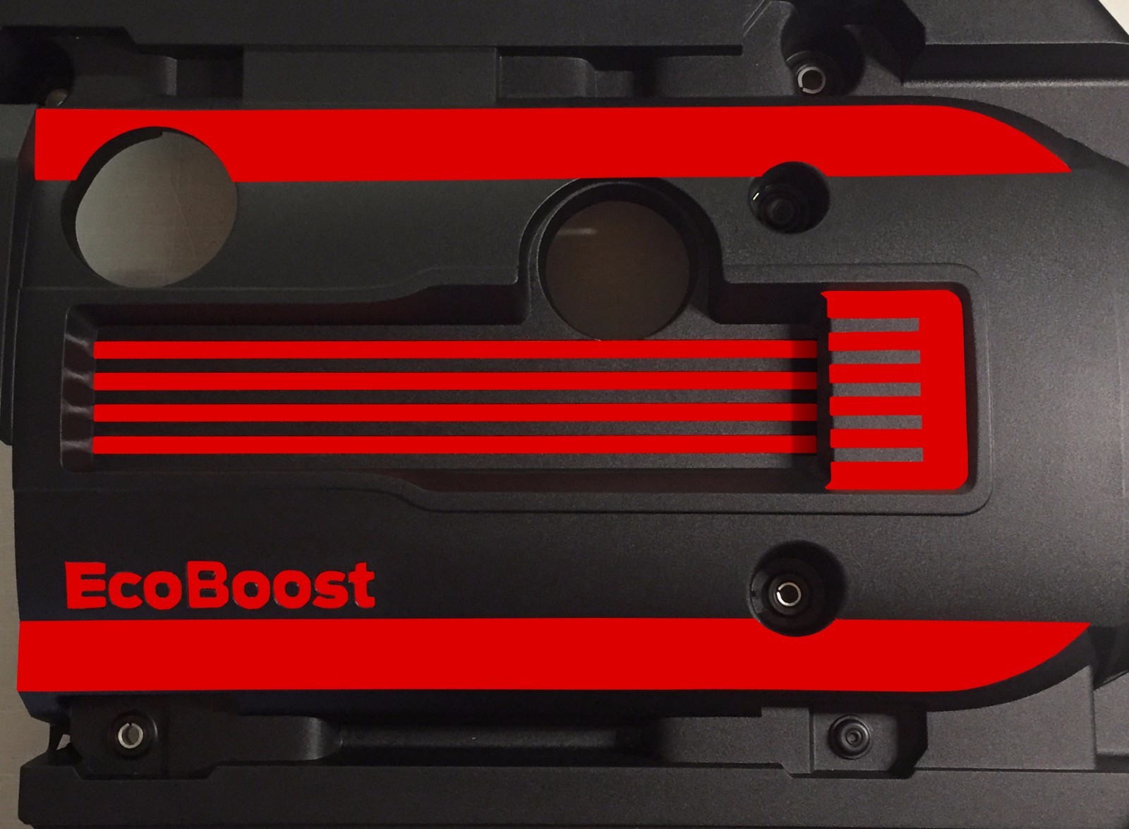 2015-2022 Mustang ECOBOOST Intake/Engine Cover Vinyl Accent Decals | eBay