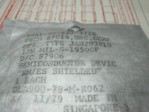 1Pcs 5961-00-435-3726 PNP SI Dual Transistor 60V 50mA 350mW TO78 | eBay