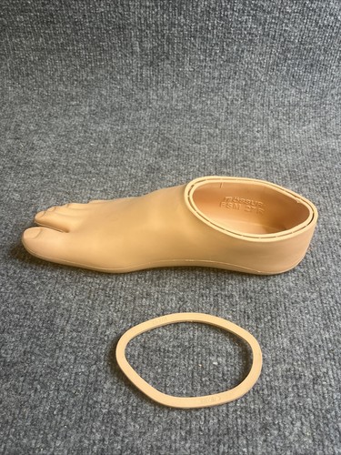 OSSUR PROSTHETIC K2 SENSATION Right SPLIT TOE FOOT SHELL with COLLAR Sz ...