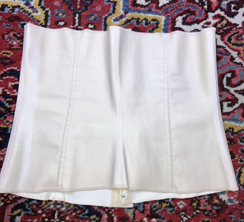 Fits 35 - 40 W Vintage Faja latex + Rubber waist Cinch girdle corset ...