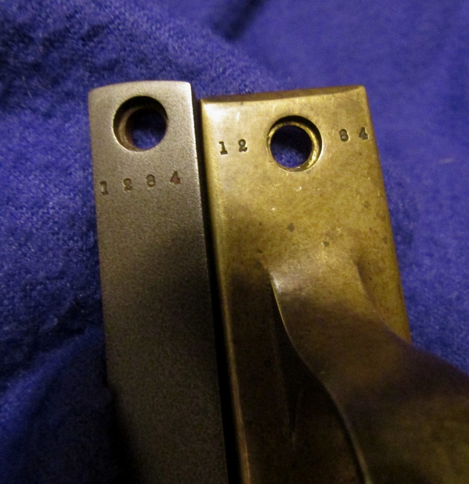 Colt Dragoon Trigger Guard/Backstrap, Antique Black Powder Gun Parts | eBay