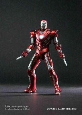 1/12 Comicave Studios Diecast Alloy Man MK 33 Mark XXXIII Action Figure ...