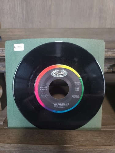 Don Williams Senorita / Send Her Roses 45 Capitol 1985 | eBay