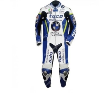 BMW TYCO Racing Biker Motorcycle Leather Suit Motorbike Leather Jacket ...