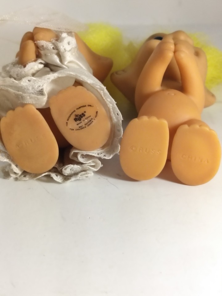 Trolls By Russ Bride & Groom 3" Prayer Hand Dolls | eBay