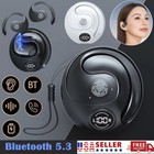 TWS Mini Bluetooth 5.3 Headset Earphones Earbuds Stereo Bass Ear Hook ...