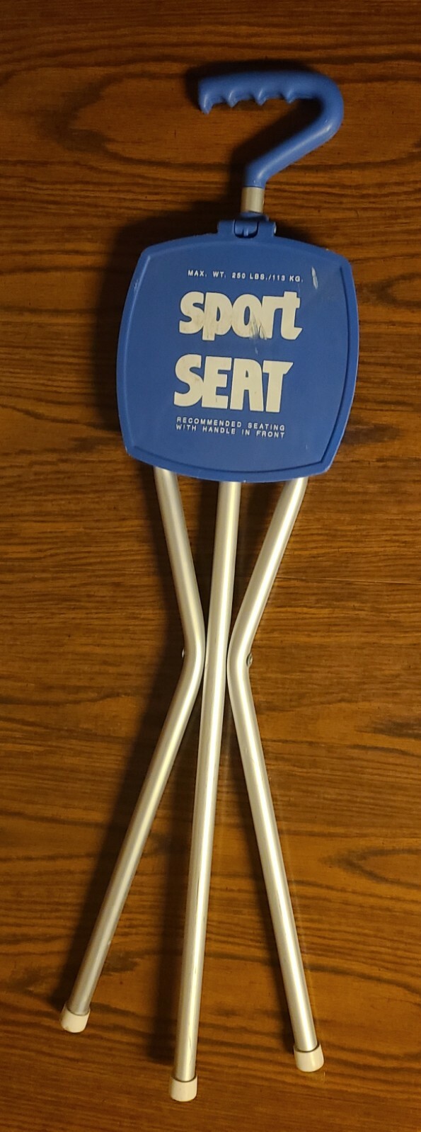 Pre-Owned Classic Portable Lightweight Blue Folding Golf Seat Max ...