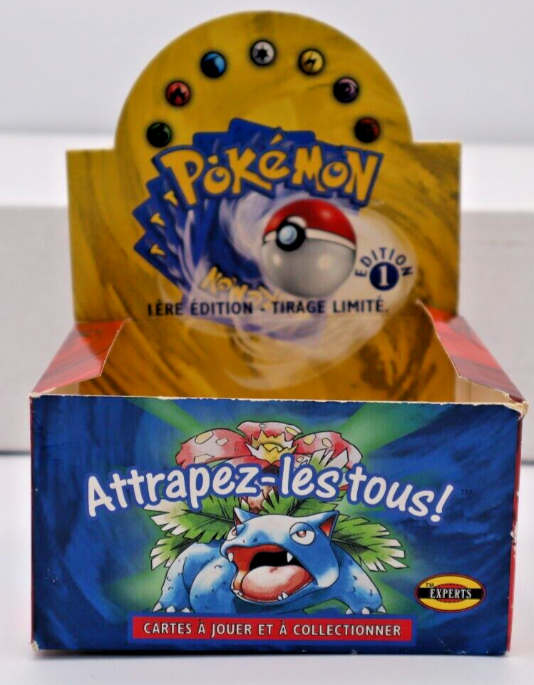 Pokemon TCG: Basic 1st Edition French Booster Box for sale online | eBay