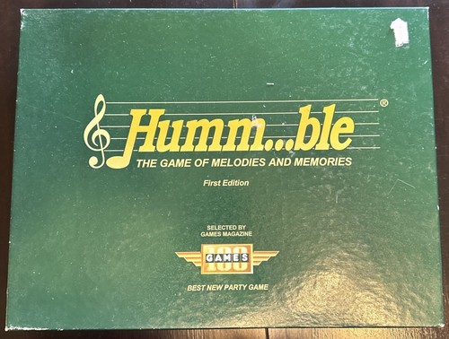Vintage Hummble Game Melodies and Memories 1st Edition 1991 Complete ...