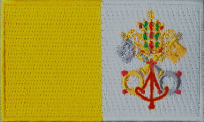 50 Pcs Vatican City Flag Embroidered Patches 2.5"x1.5" iron-on | eBay