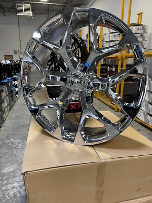 28 inch Chrome snowflake rims | eBay