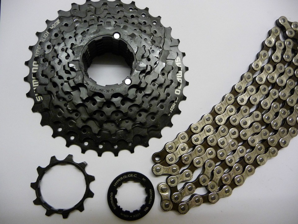 KMC Z51 Chain & Freewheel or Cassette 6 7 8 Speed Bike Bicycle MTB Road ...