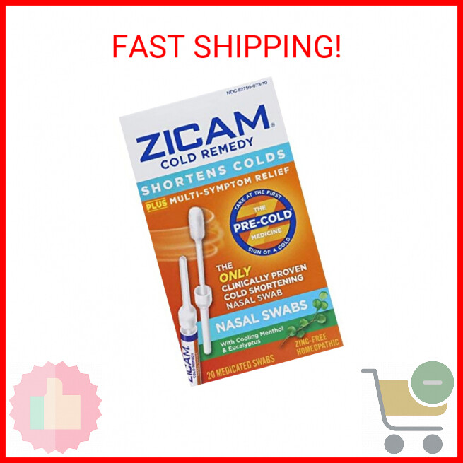 Zicam Nasal Swabs