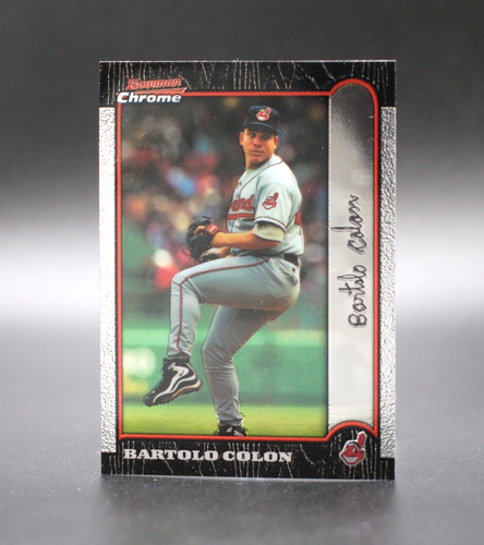 1999 Bowman Chrome BARTOLO COLON Card #255 Cleveland Indians | eBay