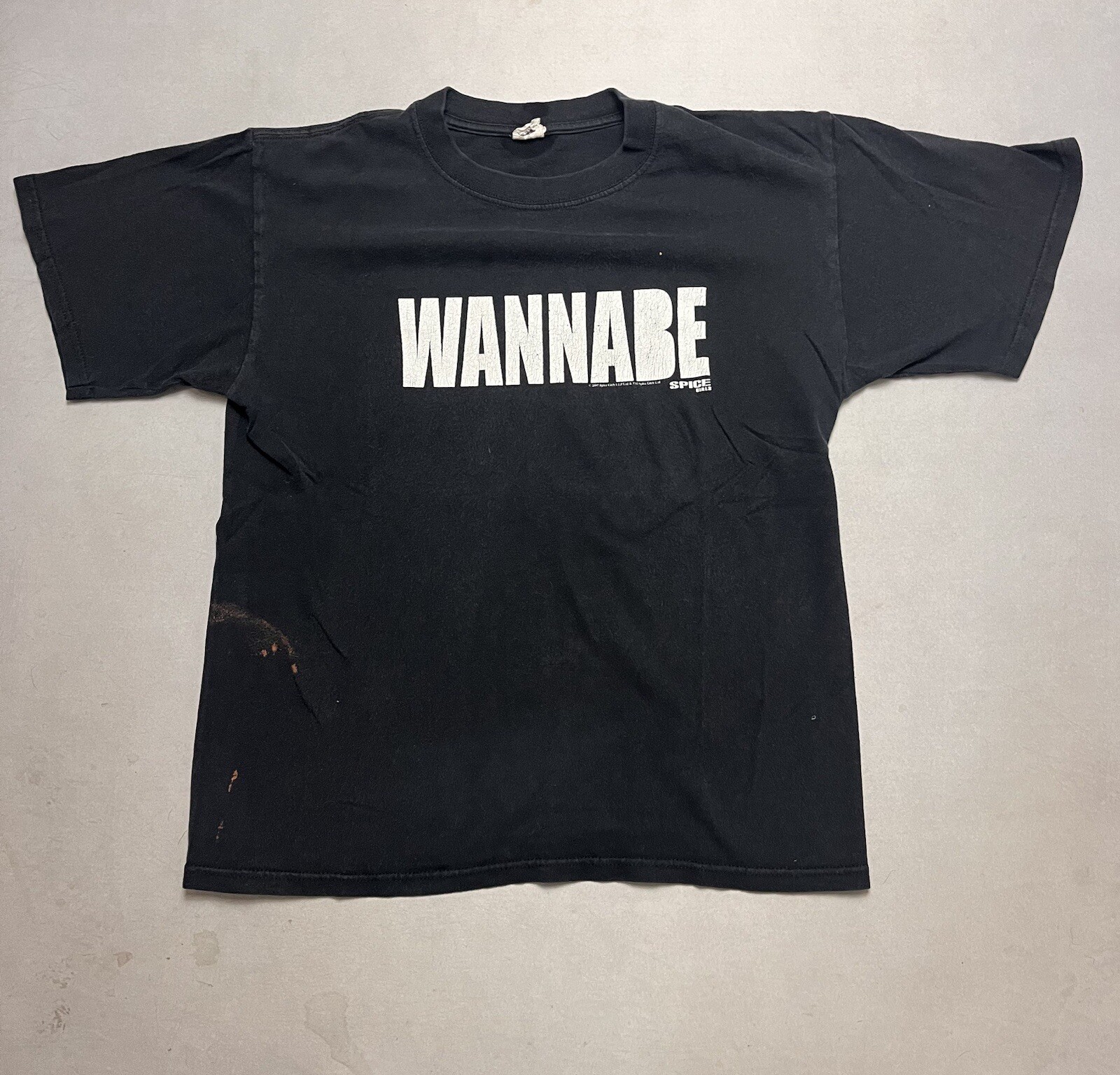 Vintage Spice Girls Wannabe Concert Tour Promo T Shir… - Gem