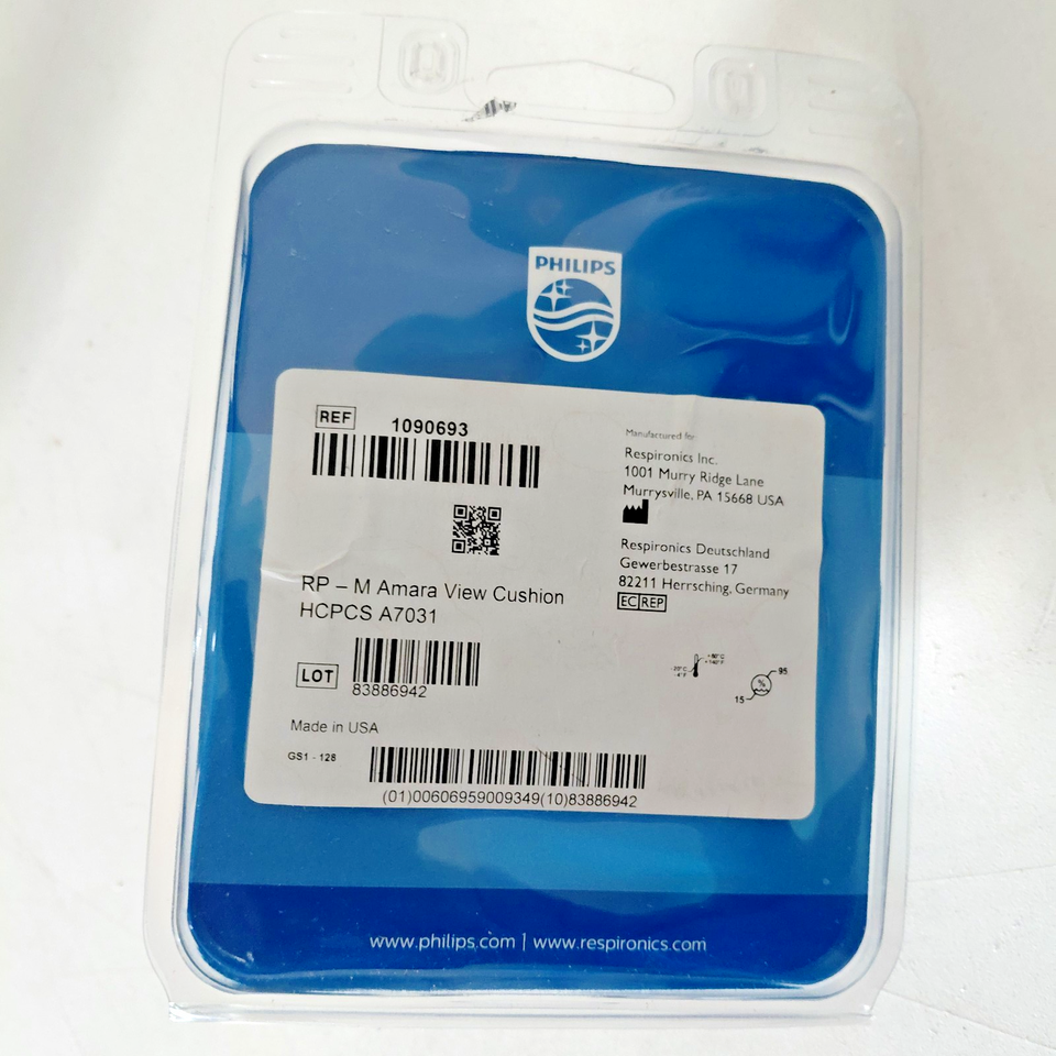 Brand New Philips Amara View Full Face Mask Cushion A7031 1090693 ...