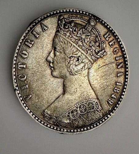 VICTORIA 1849 SILVER GODLESS FLORIN EF | eBay