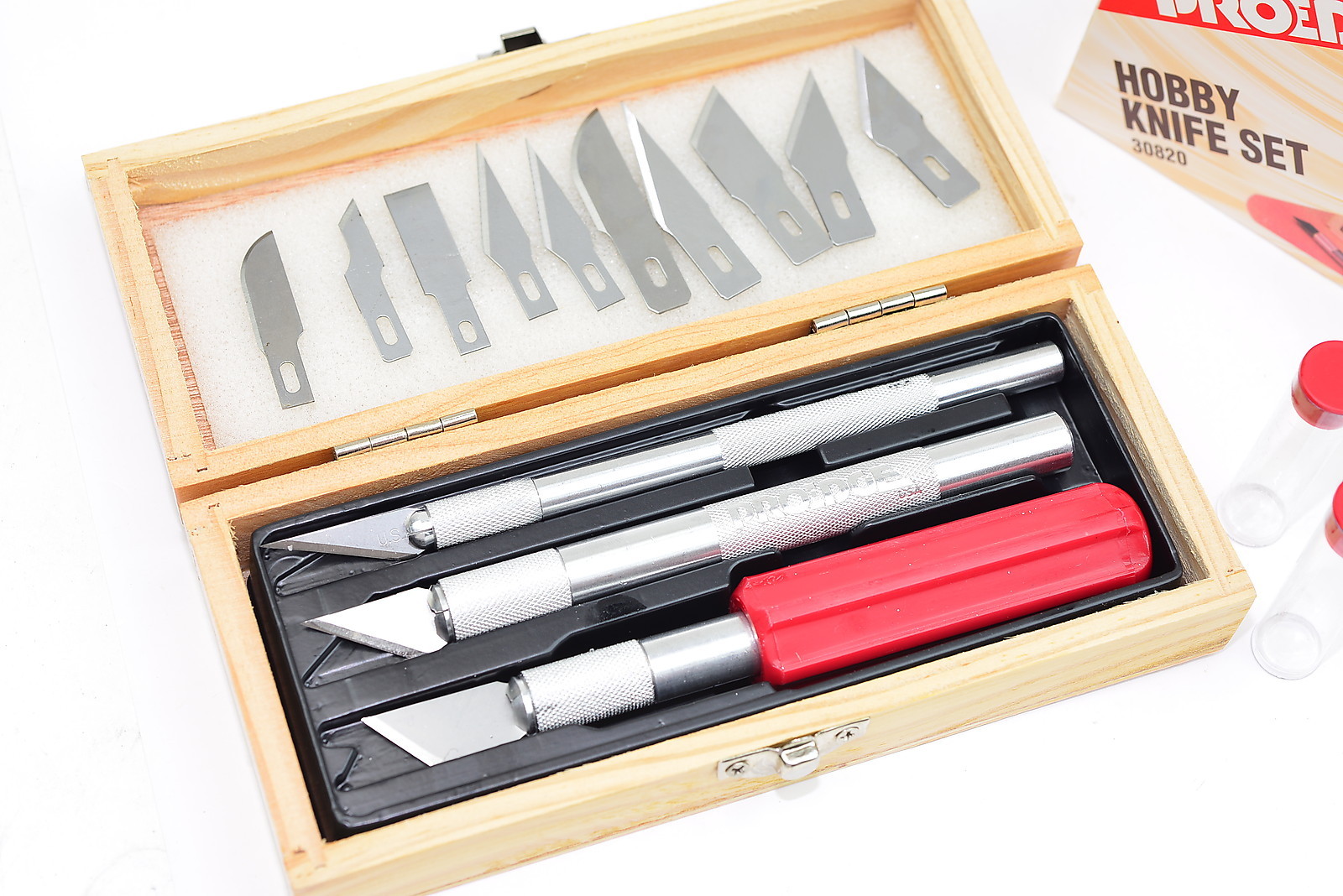PROEDGE USA Hobby X-Acto Knife Set 16 piece Razor Blade Hobby Model Car ...