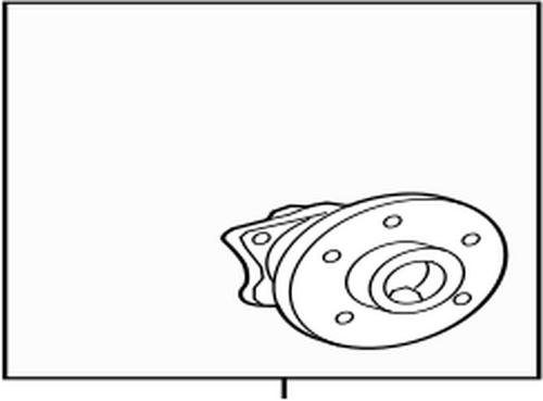 42450-12170 Toyota Hub & bearing assy, rear axle, rh 4245012170, New ...