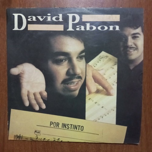 David Pabon – Por Instinto [1993] Vinyl LP Latin Salsa Top Hits ...