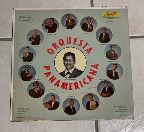 Lito Peña Y Su Orquesta Panamericana Canta Chico Rivera - Marvela Lp | eBay
