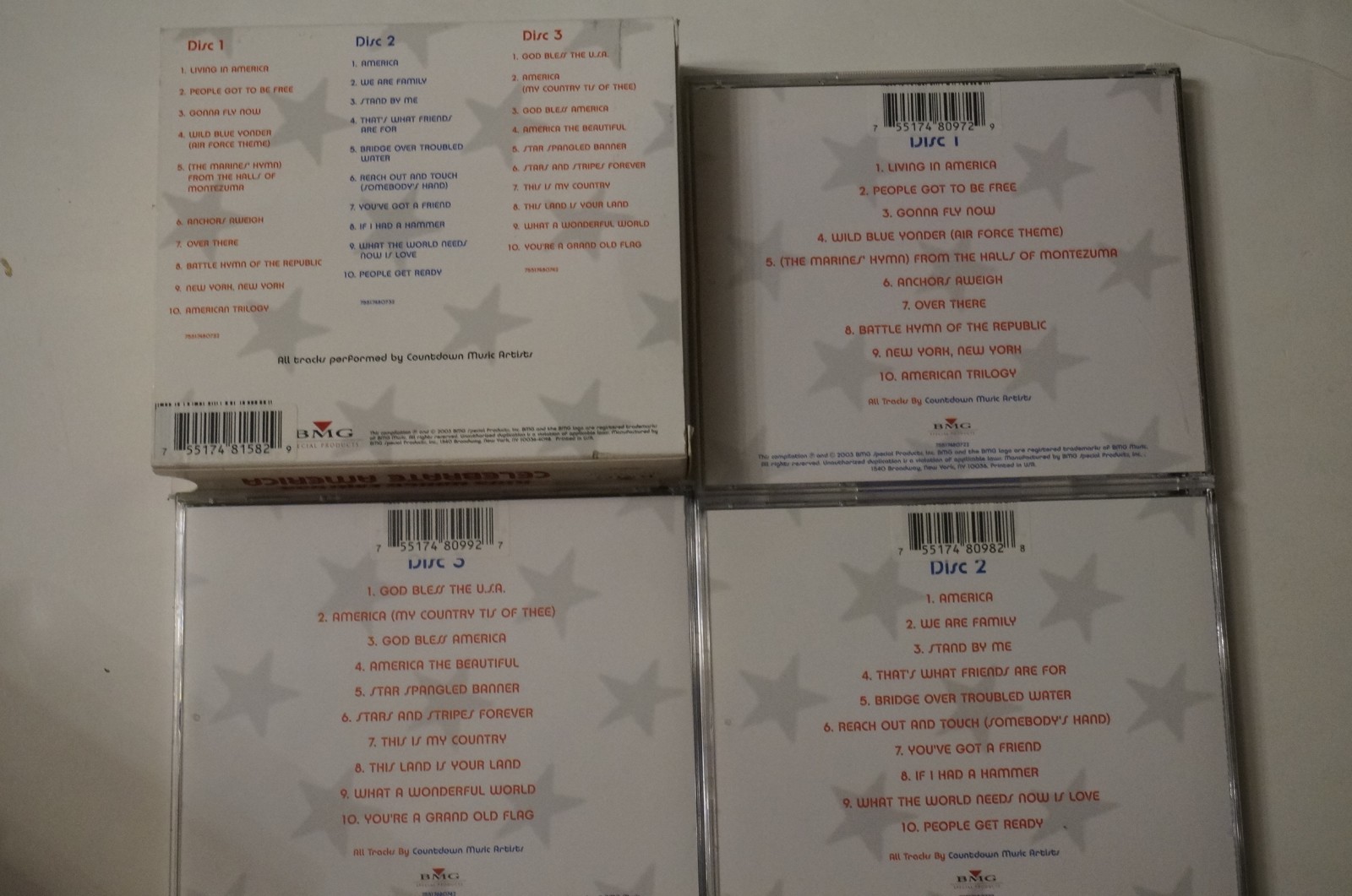 Kids Dance Express Celebrate America CD 1 by Countdown Music Arists ...