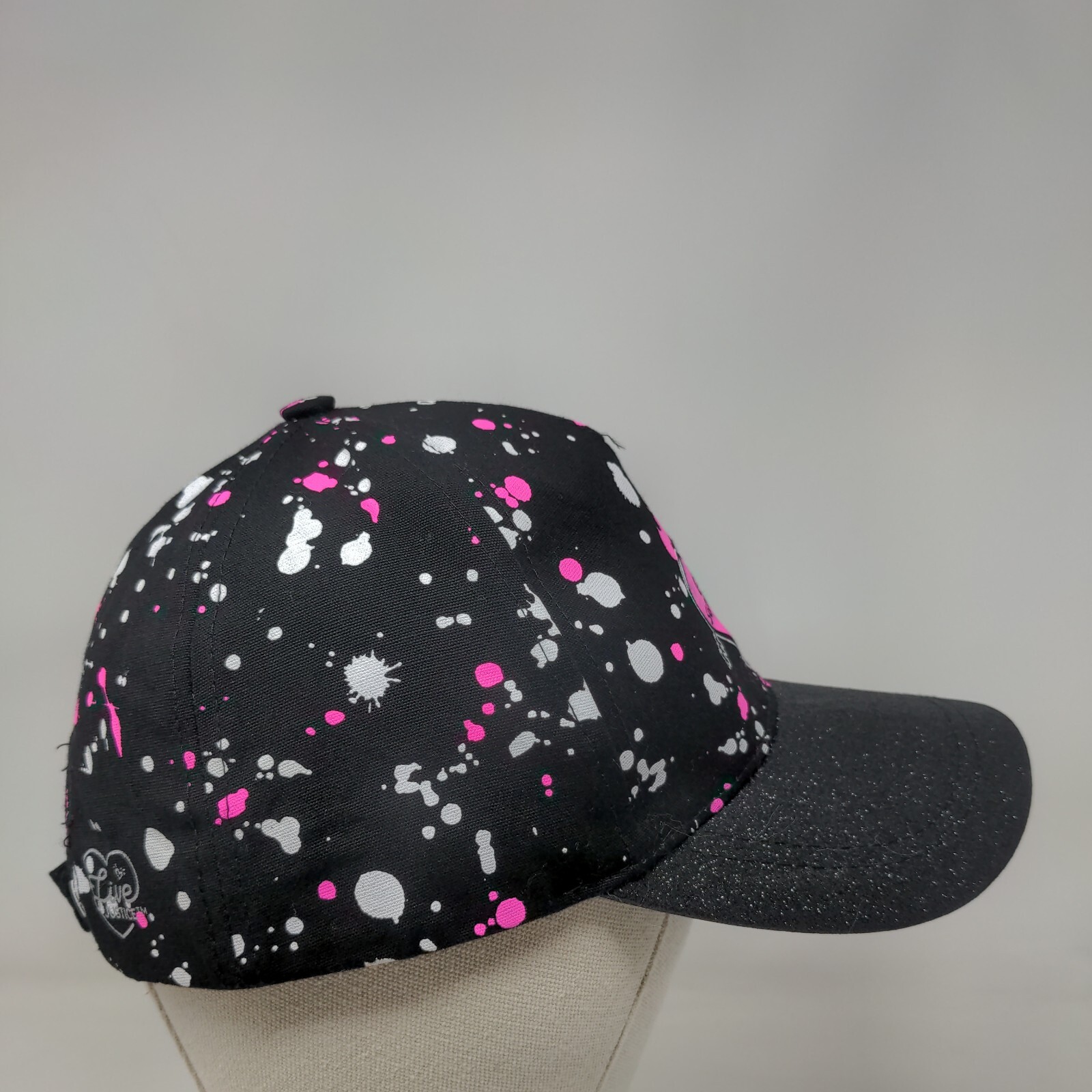 Girl Squad Strapback Hat Multicolor OS Adjustable Splatter Paint Live ...