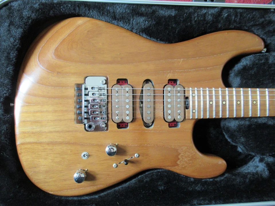 FS £1999 Charvel USA Guthrie Govan GG Caramelized Ash Roasted Flame ...