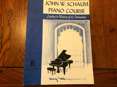 John W. Schaum Piano Course - The Blue Book | eBay