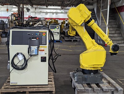 Fanuc M-710iC 50 / R-30iA Robot System with all cables and teach ...