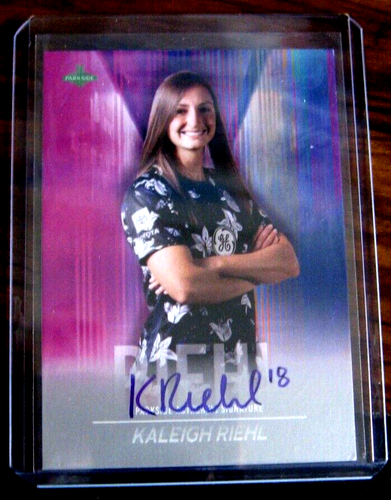 2021 PARKSIDE NWSL #SS-KR KALEIGH RIEHL SIGNATURE SERIES AUTO SAN DIEGO ...