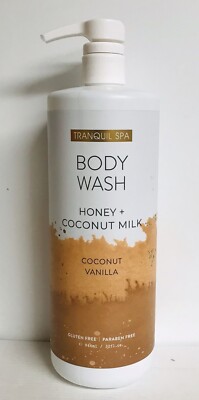 Home & Body Co. ~ Coconut Vanilla Body Wash with Honey & Coconut Milk ...