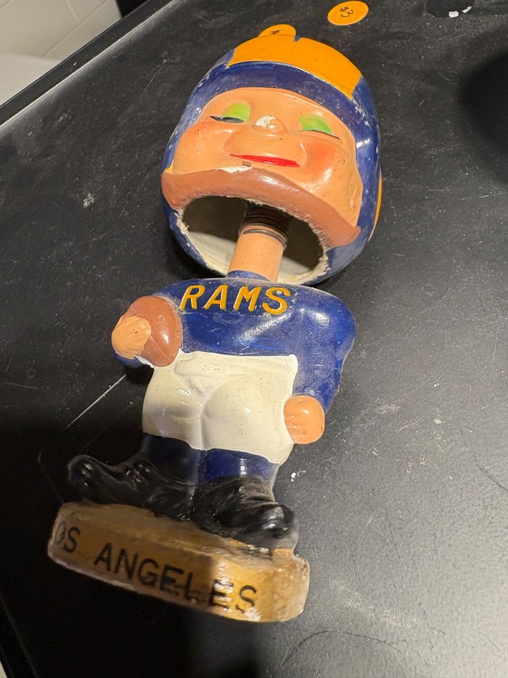 Vintage Original 1960's Los Angeles Rams Bobblehead nodder ? | eBay
