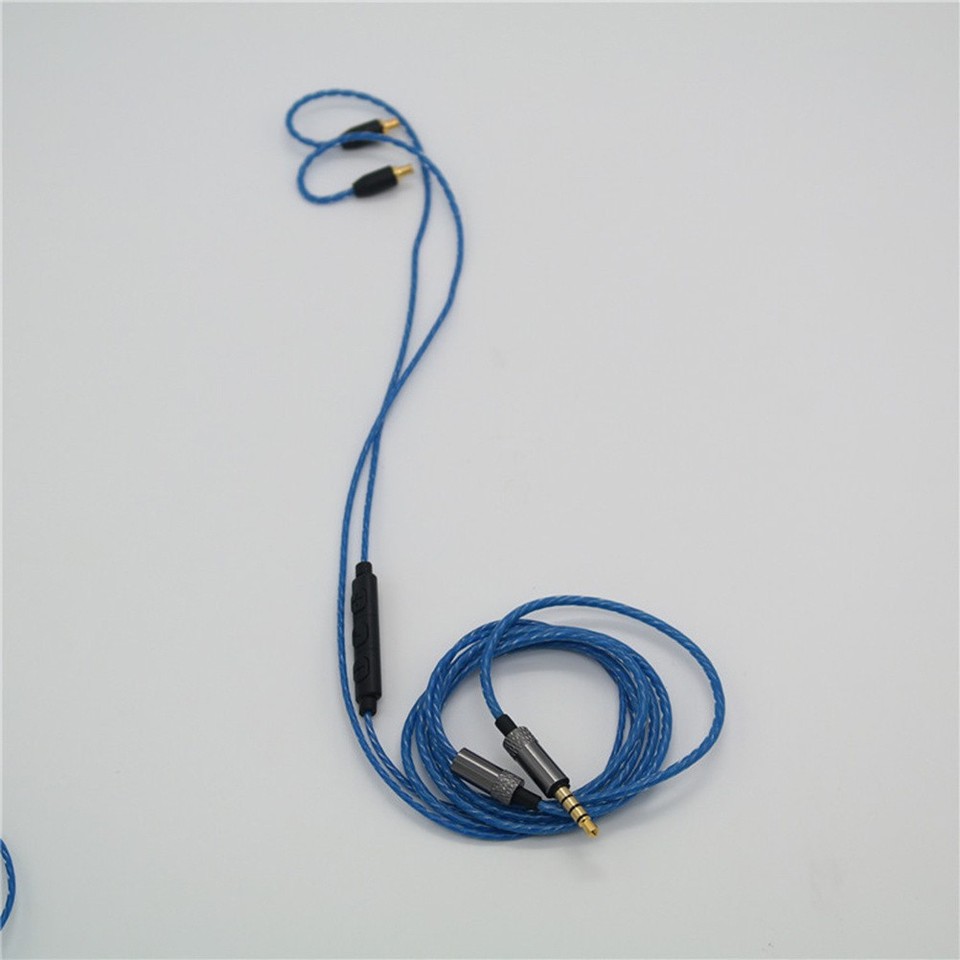 Headphone Upgrade Cable Pure Copper Earphone Line with Wired Control | eBay