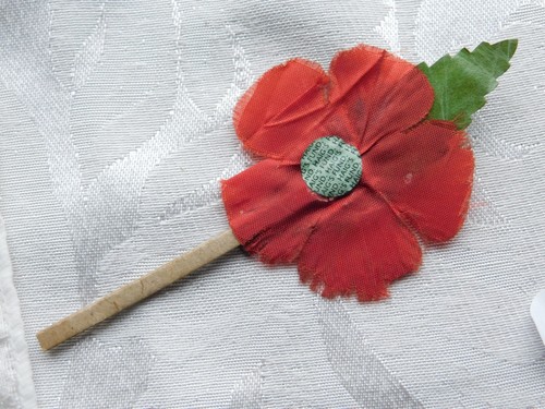 WW1 WORLD WAR ONE HAIG'S FUND BADGE EARLY ROYAL BRITISH LEGION SILK ...