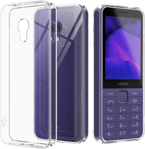 For Nokia 215 4G (2024) Case, Slim Clear Silicone Shockproof Gel Phone ...