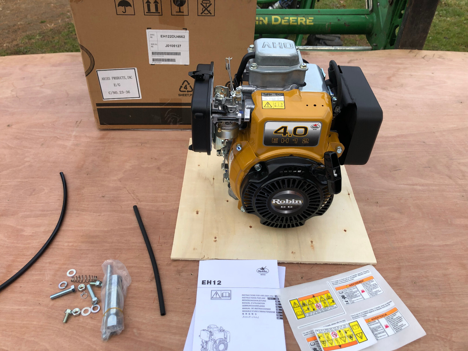 Subaru-Robin EH12 Engine 4.0HP Tampered Crankshaft Tamping Rammer ...