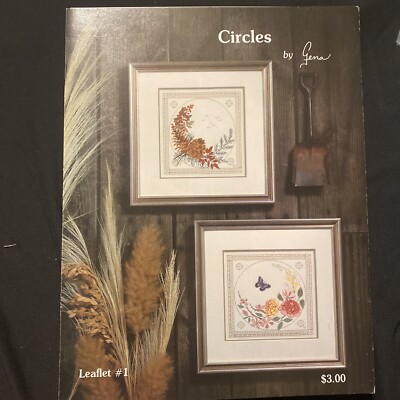 Circles by Gena Cross Stitch Leaflet | eBay