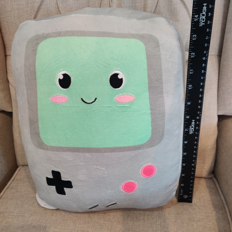 Gameboy Plush Smoochy Pals Large Stuffed Toy Cute Smiley Face NWT Kids ...