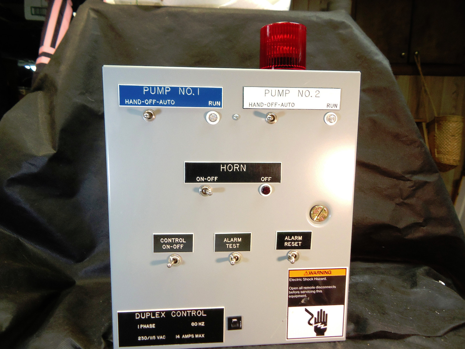 NEW BOULAY FABRICATION BF114D/BF114DN1 SINGLE Φ DUPLEX PUMP CONTROL ...